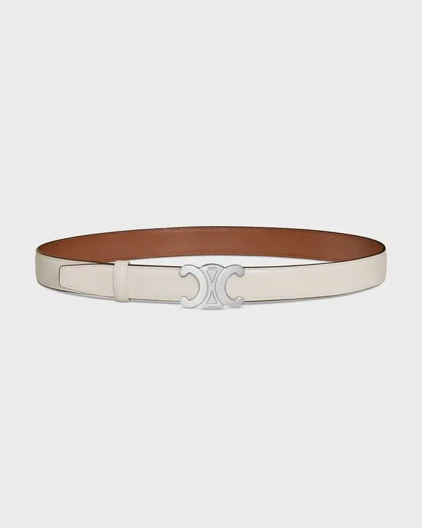 Celine Triomphe Buckle Reversible Strap 25mm