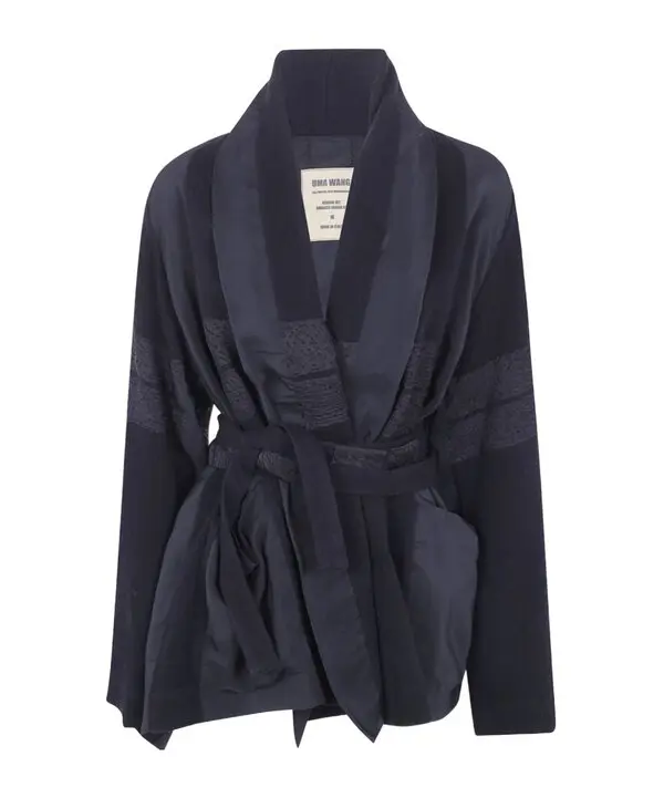 UMA WANG Long-sleeve Casual Jacket - Black