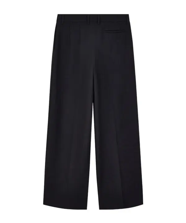 Emporio Armani Wool Crêpe Trousers
