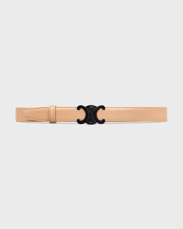 Celine Triomphe Buckle Reversible Strap 25mm