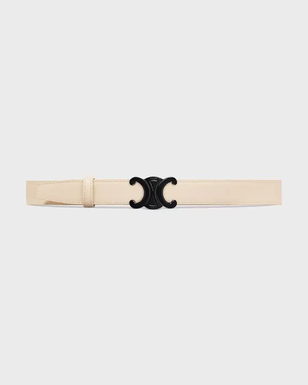 Celine Triomphe Buckle Reversible Strap 25mm
