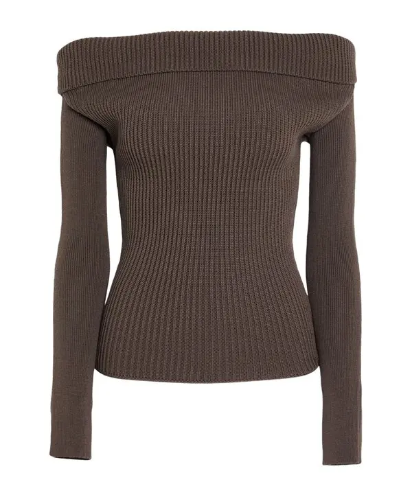 Rick Owens Solid-colored Wool High-neck Top
