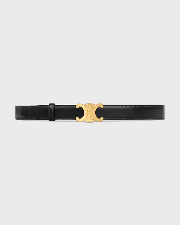 Celine Triomphe Buckle Reversible Strap 25mm