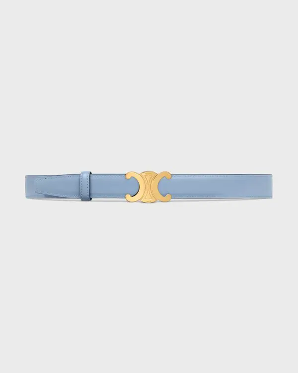Celine Triomphe Buckle Reversible Strap 25mm