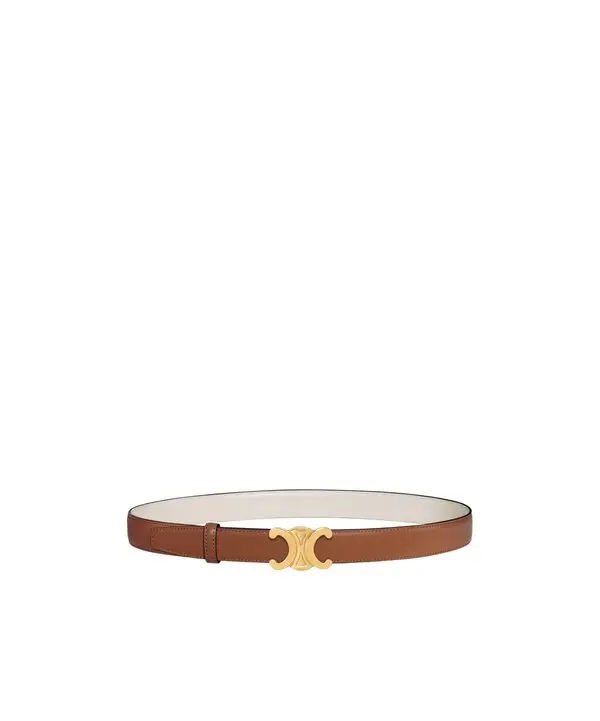 Celine Triomphe Buckle Reversible Strap 25mm