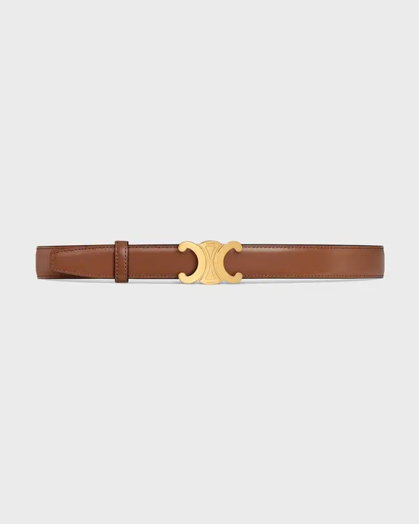 Celine Triomphe Buckle Reversible Strap 25mm