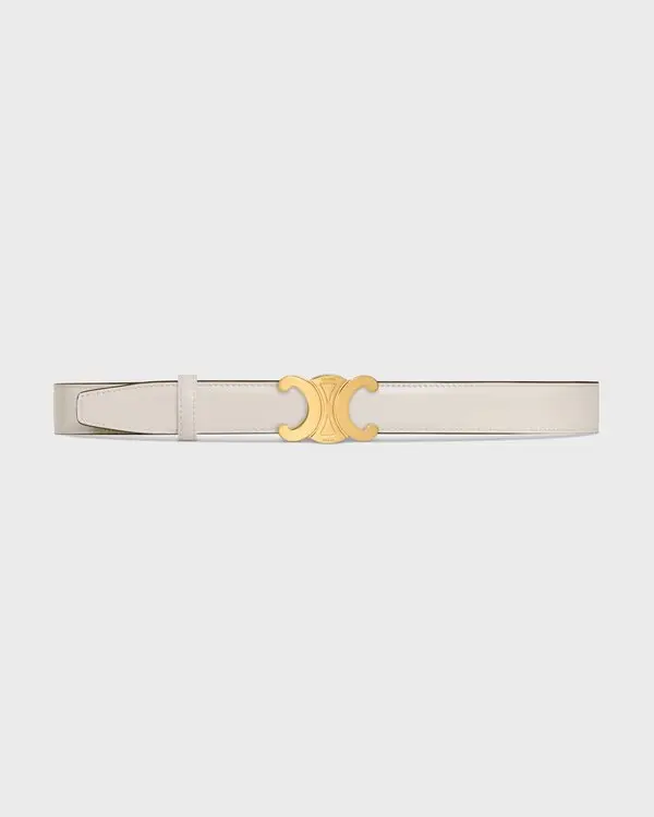 Celine Triomphe Buckle Reversible Strap 25mm