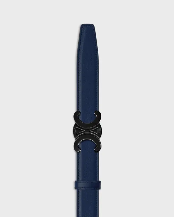 Celine Triomphe Buckle 25 Mm Reversible Belt