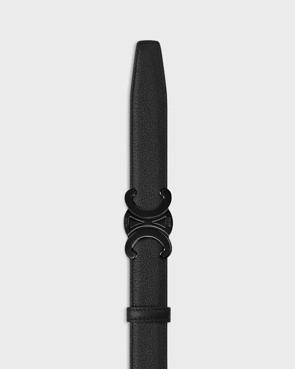 Celine Triomphe Buckle 25 Mm Reversible Belt