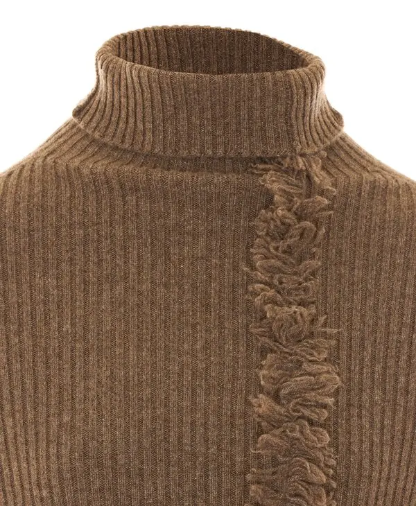 UMA WANG Long-sleeved Turtleneck Sweater