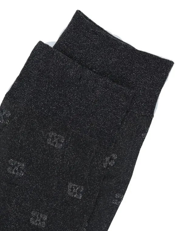 GANNI Two-color Metal High Socks