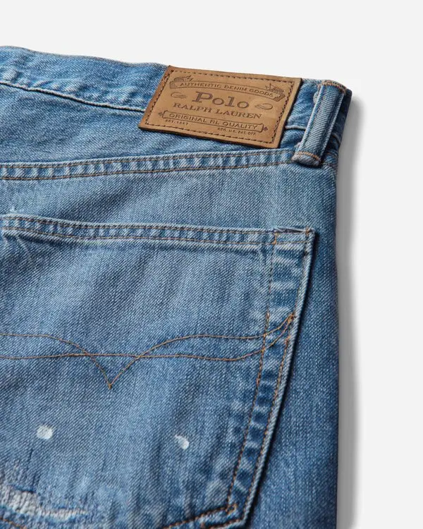 Polo Ralph Lauren Vintage Classic Distressed Jeans