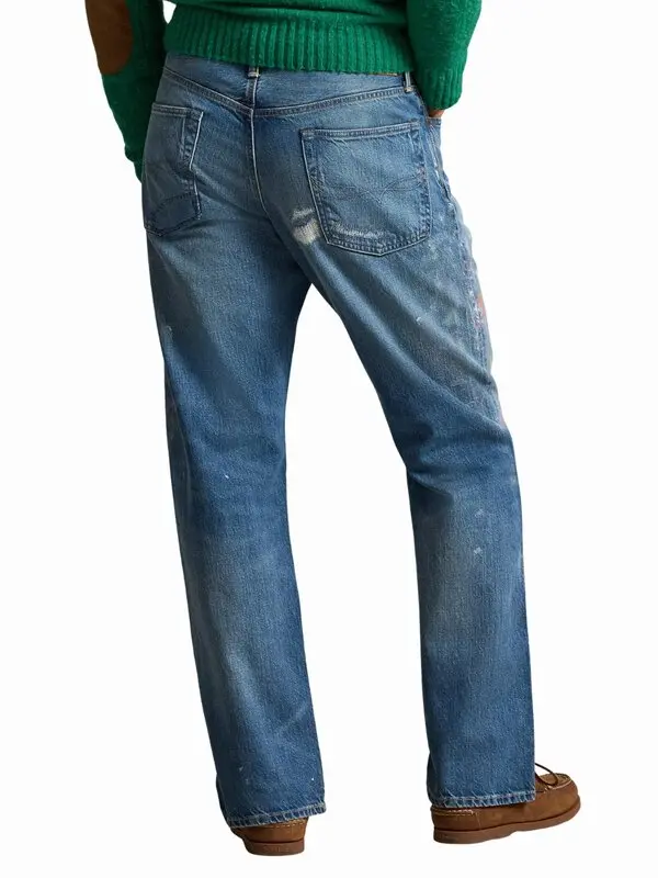 Polo Ralph Lauren Vintage Classic Distressed Jeans
