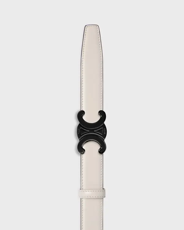 Celine Triomphe Buckle 25 Mm Reversible Belt