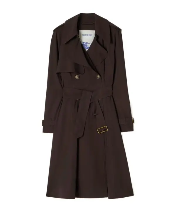 Burberry Long Wool Pembury Trench Coat