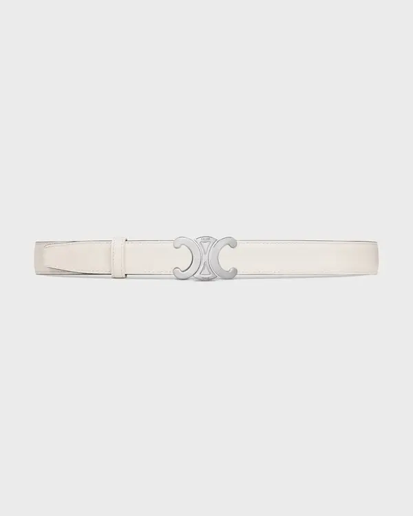 Celine Triomphe Buckle 25 Mm Reversible Belt