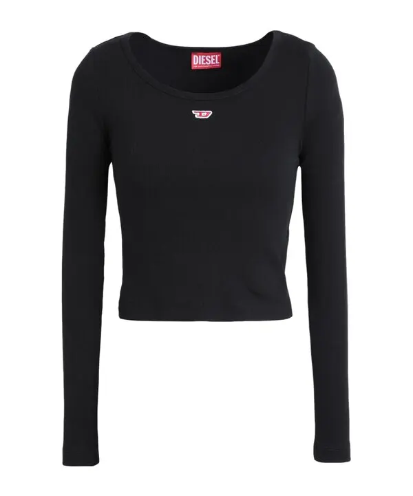 DIESEL® Solid-color Long-sleeved T-shirt