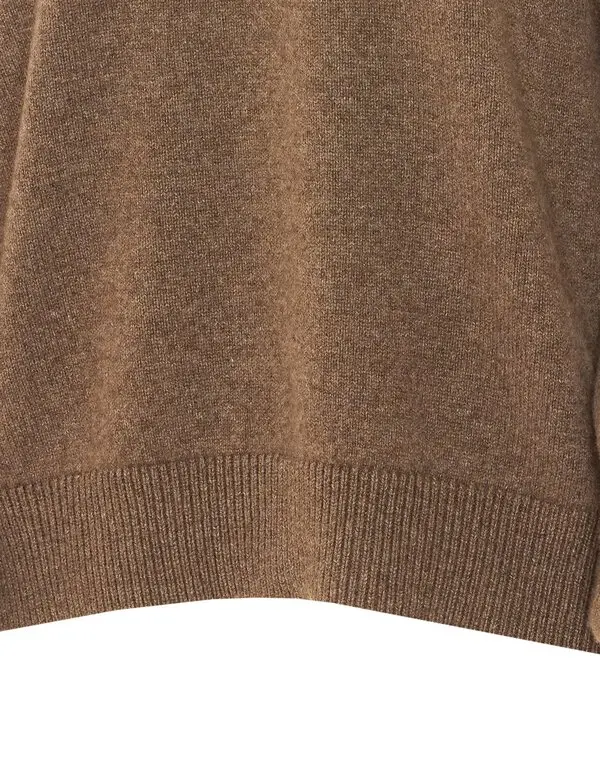 UMA WANG Crew Neck Ribbed Sweater