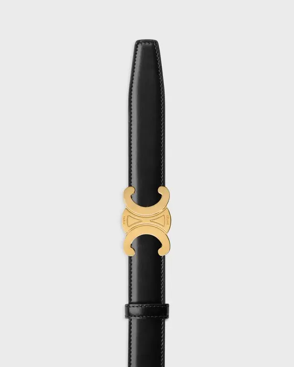 Celine Triomphe Buckle 25 Mm Reversible Belt