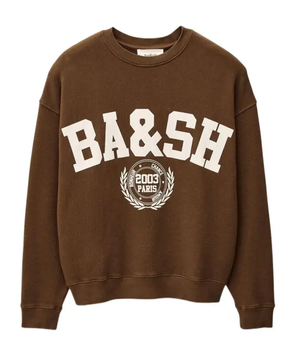 Ba&sh Benjamin Logo-print Sweatshirt