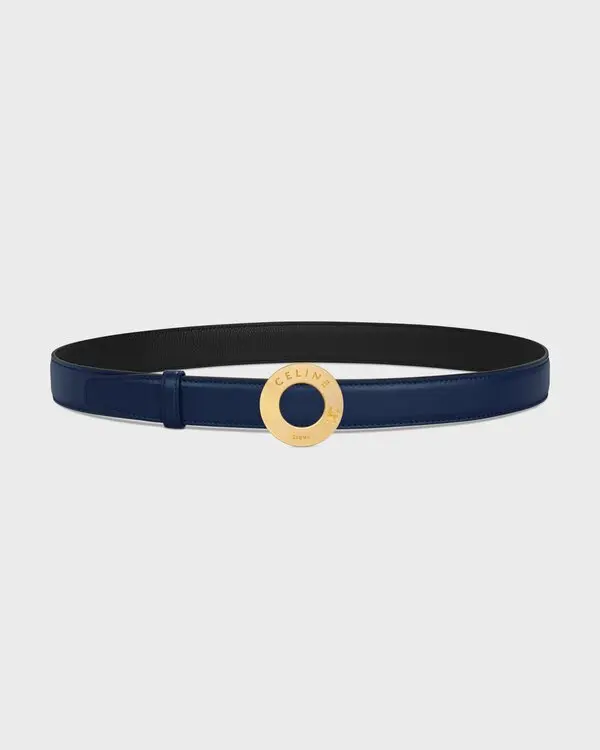 Celine Disc Buckle And Reversible Belt