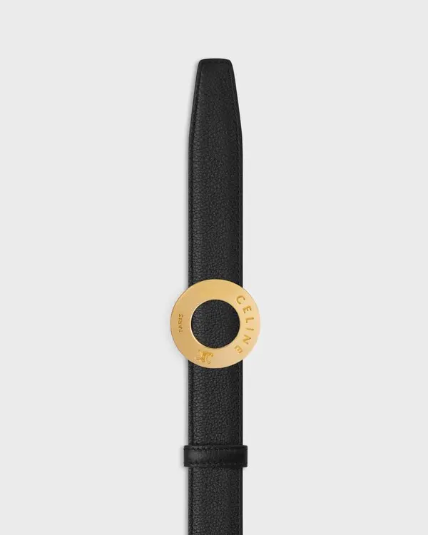 Celine Disc Buckle And Reversible Belt