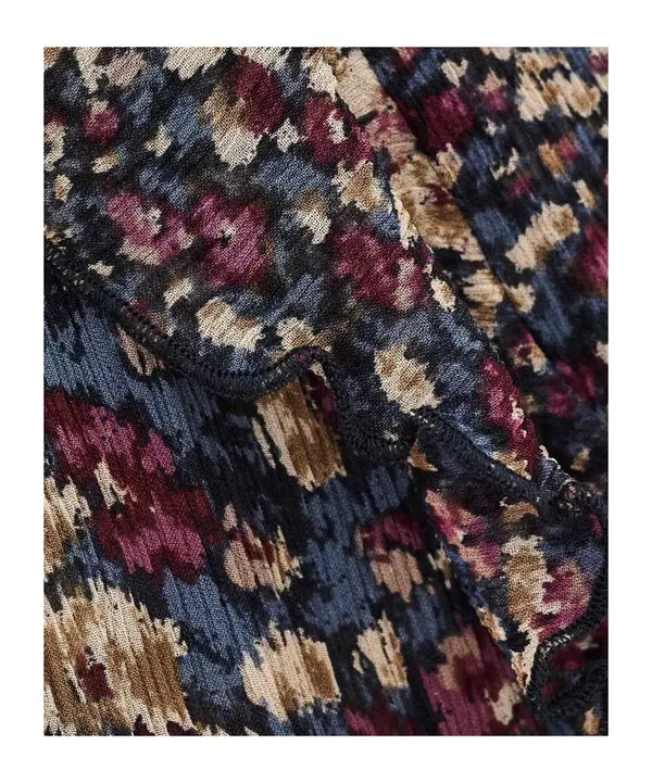 Ba&sh Kross Floral Print Top
