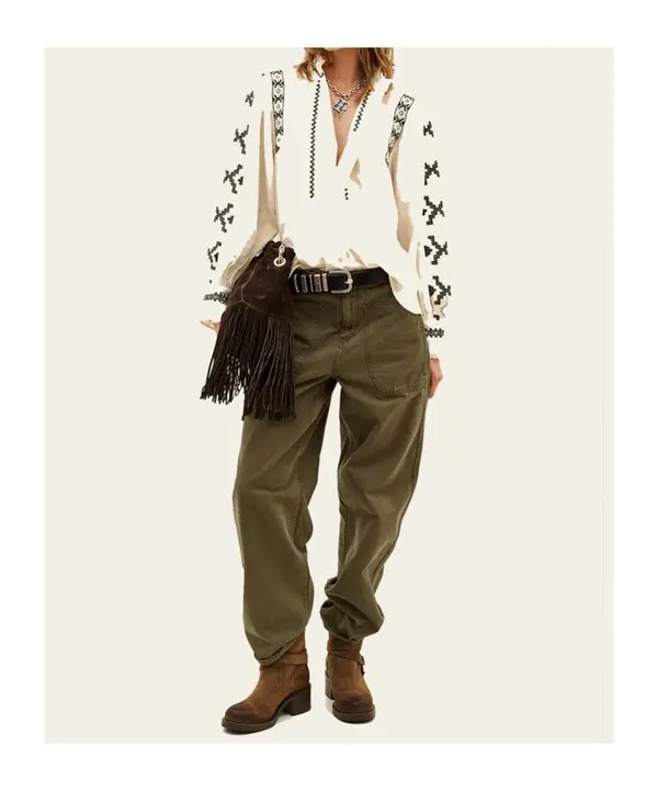 Ba&sh Long-sleeved Shirt With Pleat Details