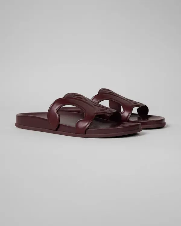 Celine Triomphe Slide In Calfskin Vegetal Tanning