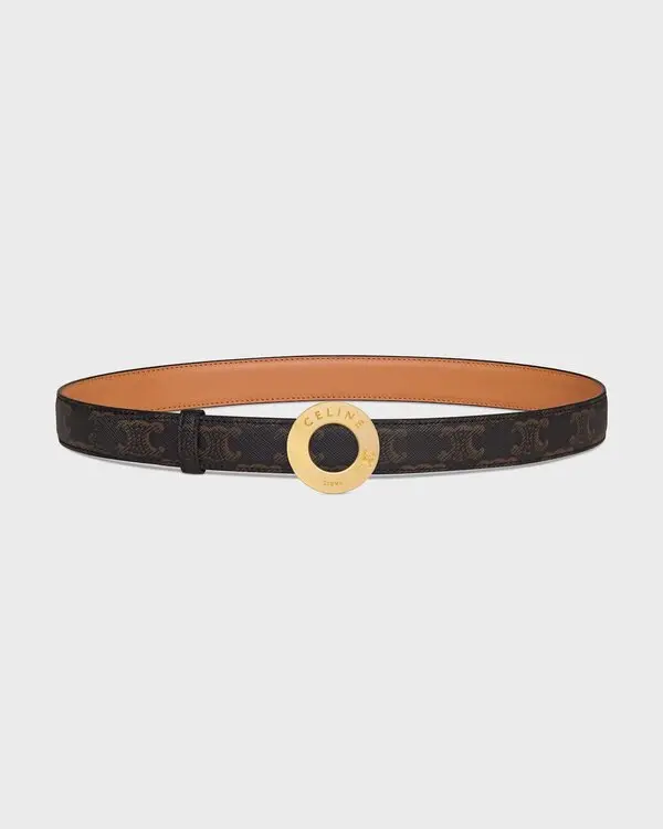 Celine Disc-clasp And Reversible Belt