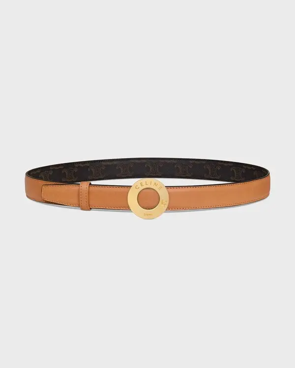 Celine Disc-clasp And Reversible Belt