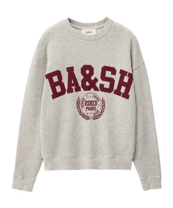 Ba&sh Logo-print Sweatshirt