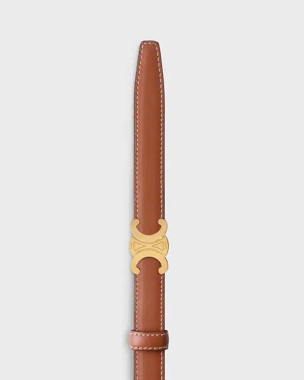 Celine Triomphe Buckle And Reversible Belt