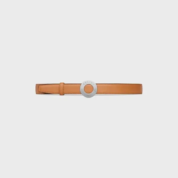 Celine Round Toggle Fasteners And Double-sided Belt