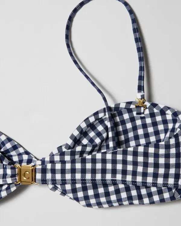 Celine Bandeau Top In Matte Jersey