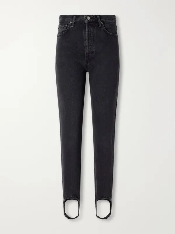 AGOLDE 90's Pinch Stirrup High-rise Tapered Jeans
