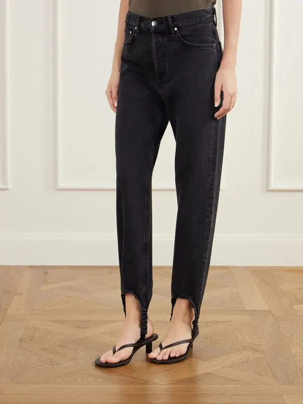 AGOLDE 90's Pinch Stirrup High-rise Tapered Jeans