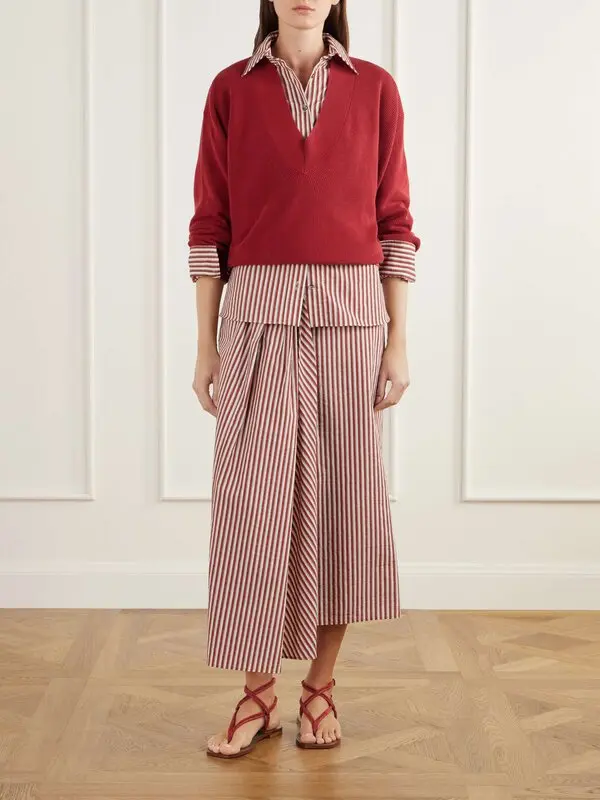 Brunello Cucinelli Ribbed Cotton Sweater
