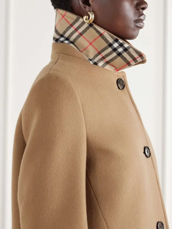 Burberry Gosford Wool And Cashmere-blend Felt Coat