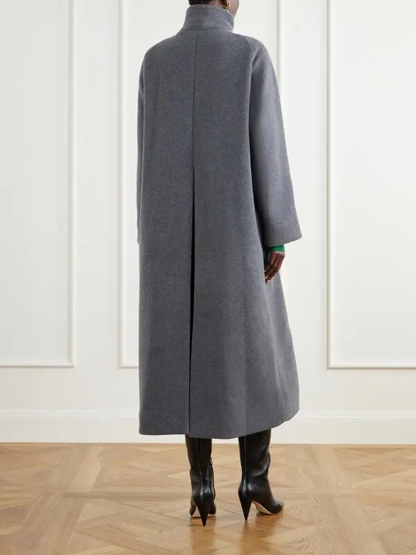 COLLEEN ALLEN High-collar Fleece Coat