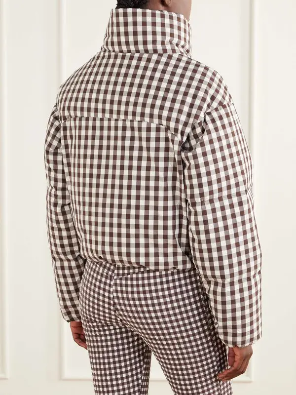 Cordova Cortina Checked Shell Down Ski Jacket