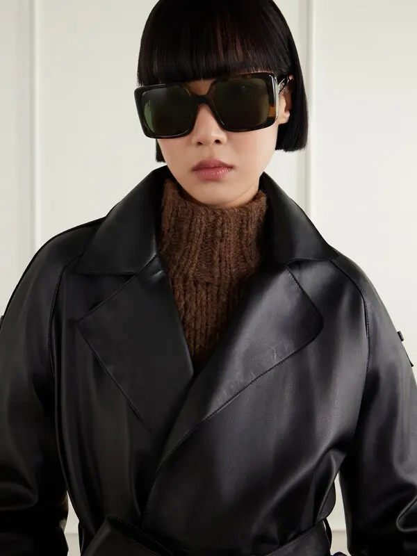Fendi Soul Square-frame Acetate Sunglasses