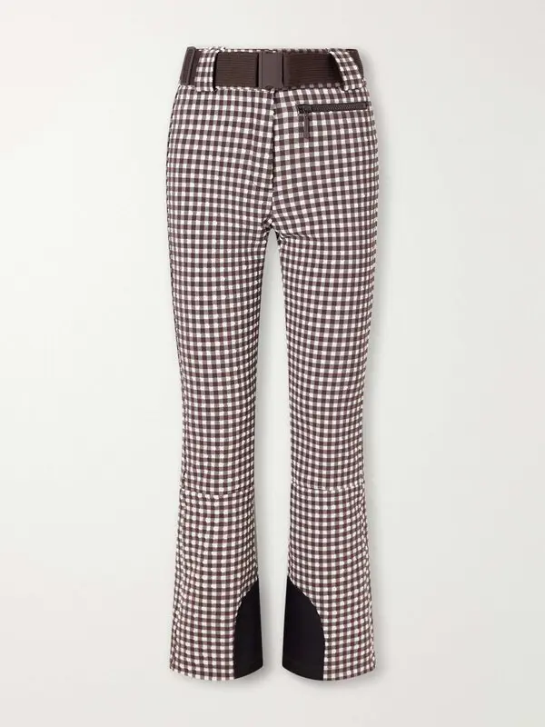 Cordova Sella Belted Stretch-shell Bootcut Ski Pants