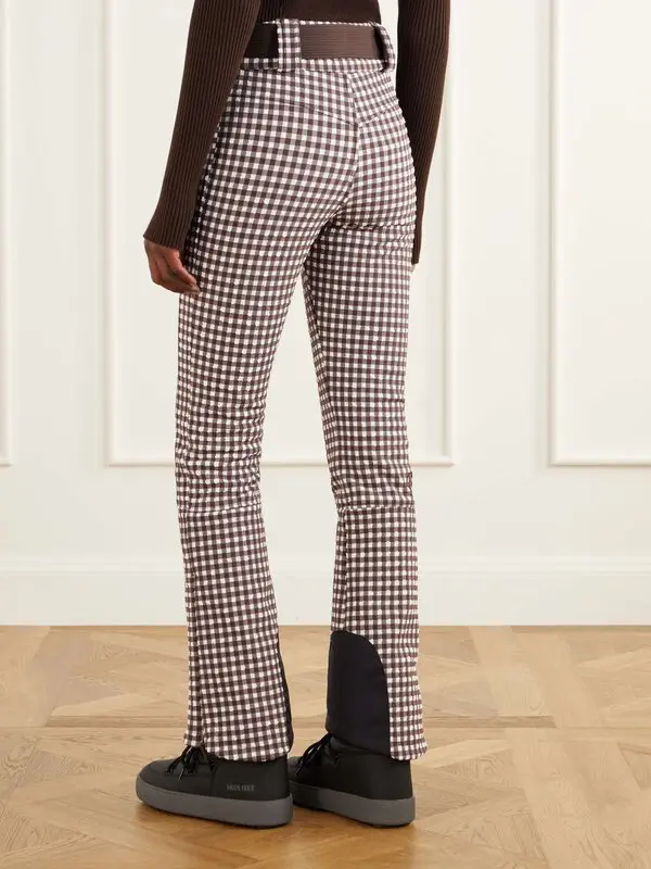 Cordova Sella Belted Stretch-shell Bootcut Ski Pants