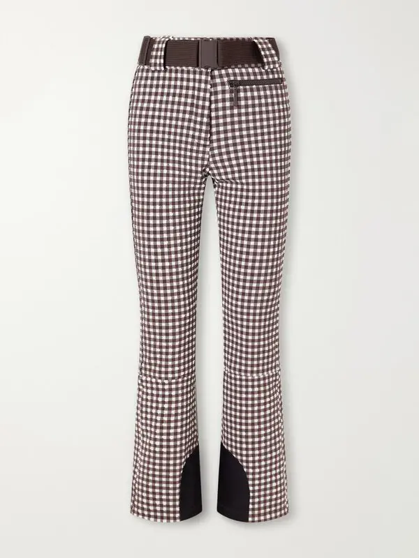 Cordova Sella Belted Stretch-shell Bootcut Ski Pants