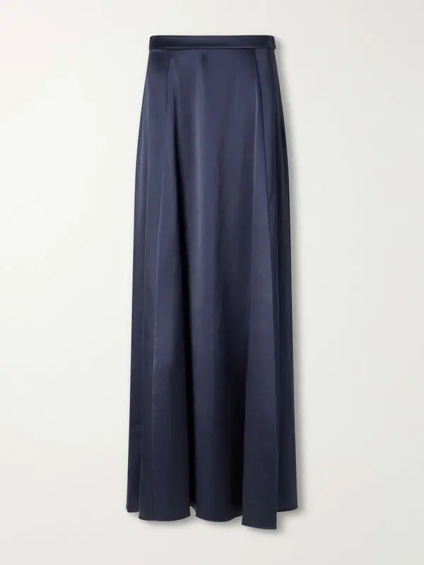TWP Silk-satin Maxi Skirt