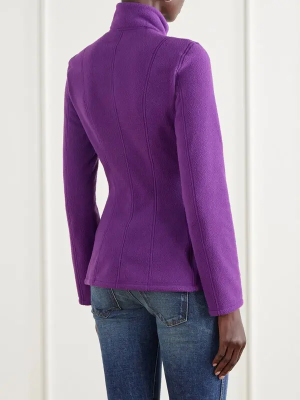 COLLEEN ALLEN Victorian Fleece Jacket - Purple