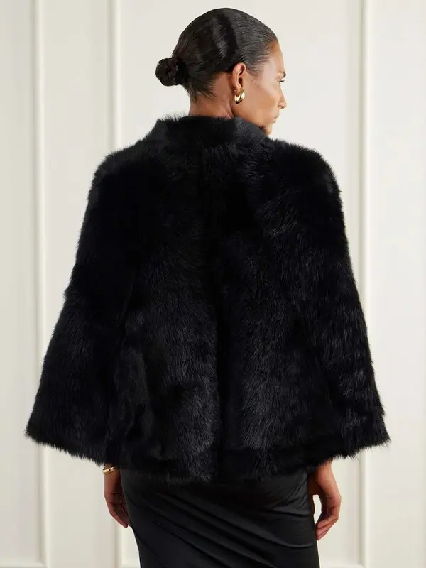 Nour Hammour Olympe Shearling Scarf