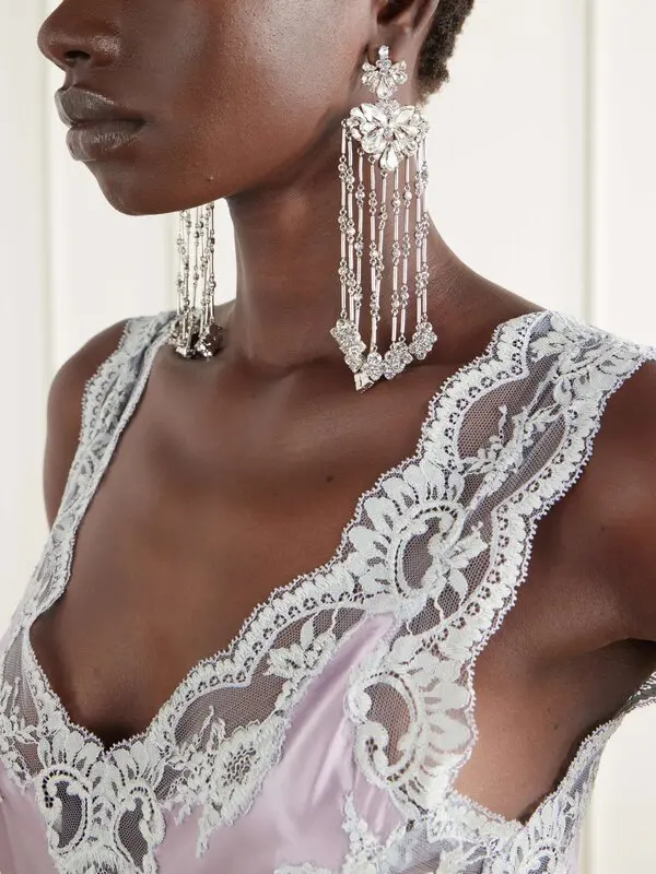 Rabanne Embellished -tone Earrings
