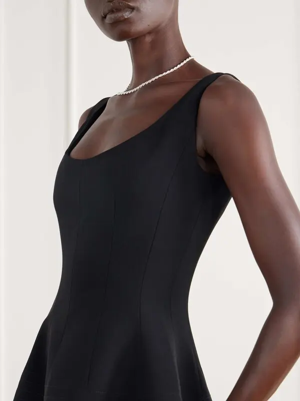 FFORME Alodia Paneled Crepe Maxi Dress
